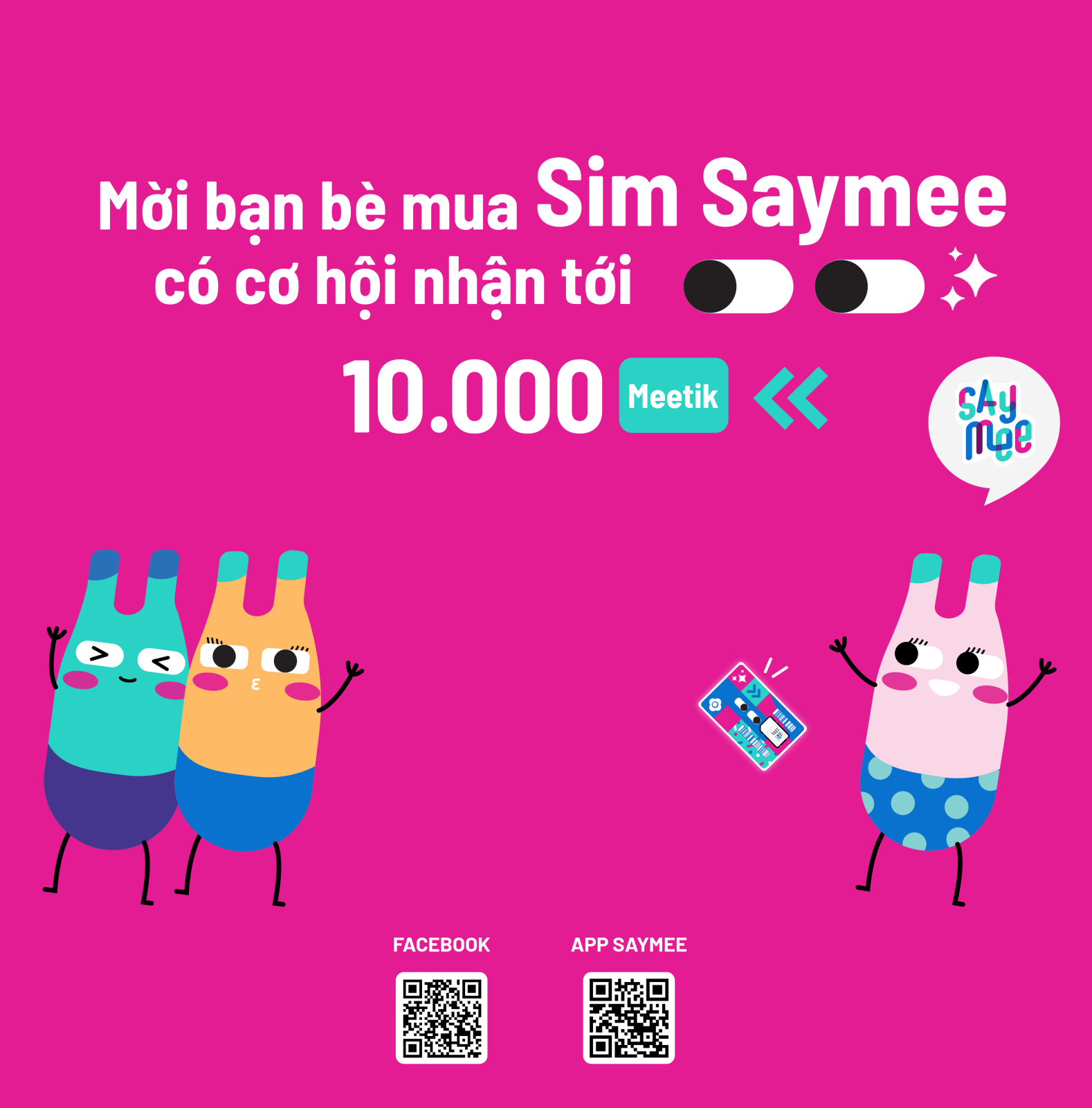 Saymee - Nhà mạng di động tiên phong cho giới trẻ GenZ!