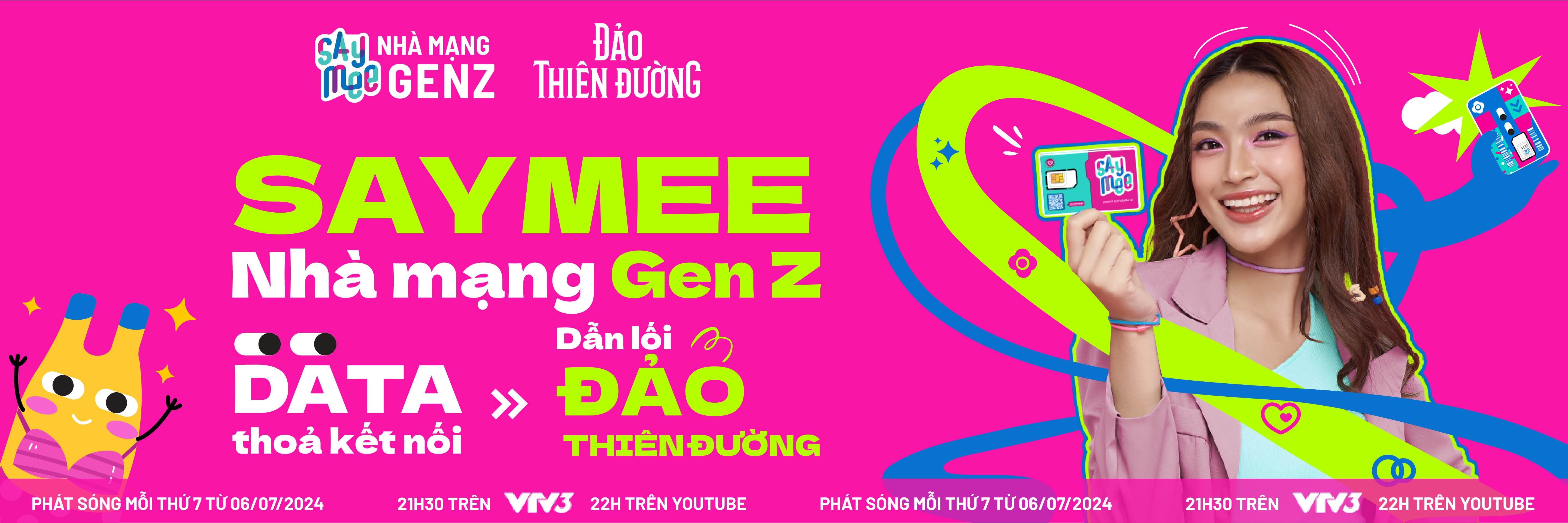 Saymee - Nhà mạng di động tiên phong cho giới trẻ GenZ