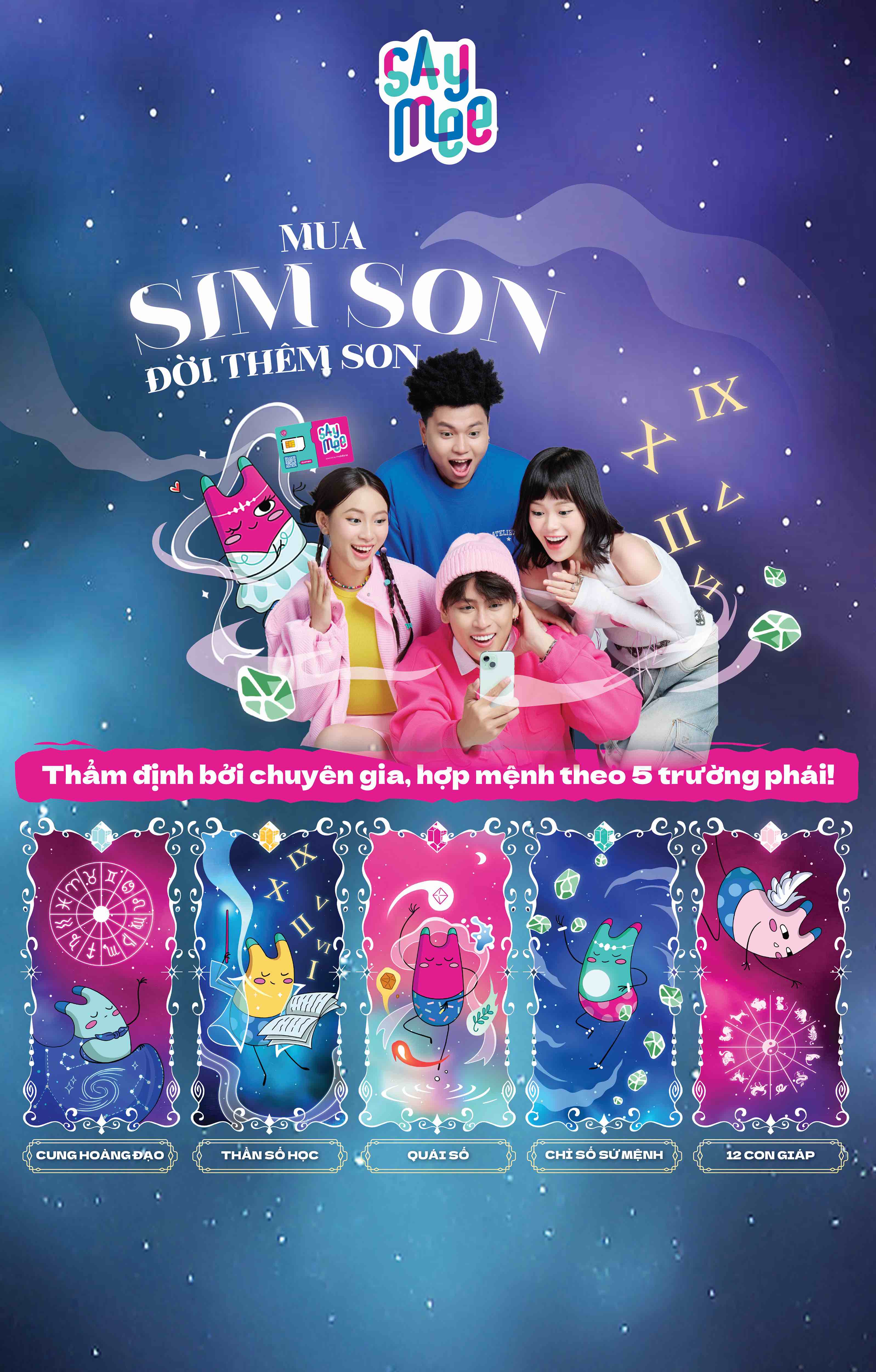 Saymee - Nhà mạng di động tiên phong cho giới trẻ GenZ